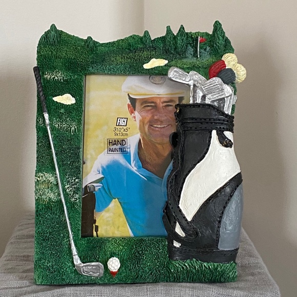 Figi Graphics | Accents | Vtg Figi Graphics Medium Golf Photo Frame ...
